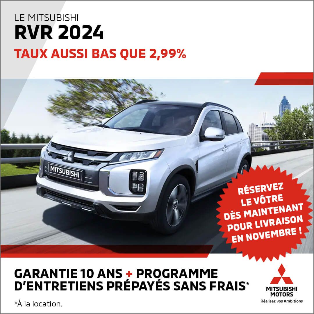 St-Eustache Mitsubishi à Saint-Eustache | Mitsubishi RVR 2024