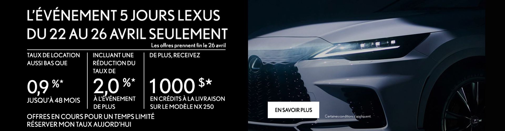 Park Avenue Lexus Sainte-Julie | Concessionnaire Lexus