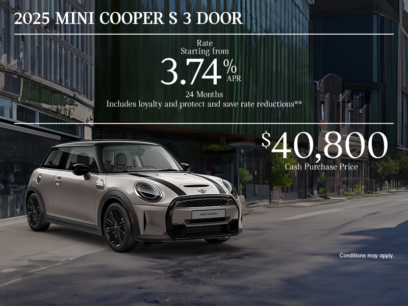 MINI Brossard | The 2025 MINI Cooper S 3-Door