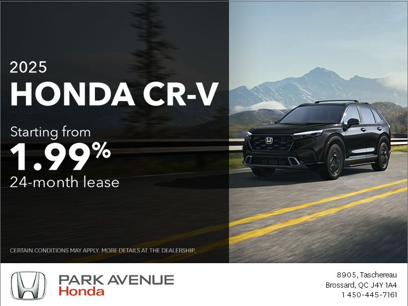 Park Avenue Honda in Brossard | 2025 Honda CR-V