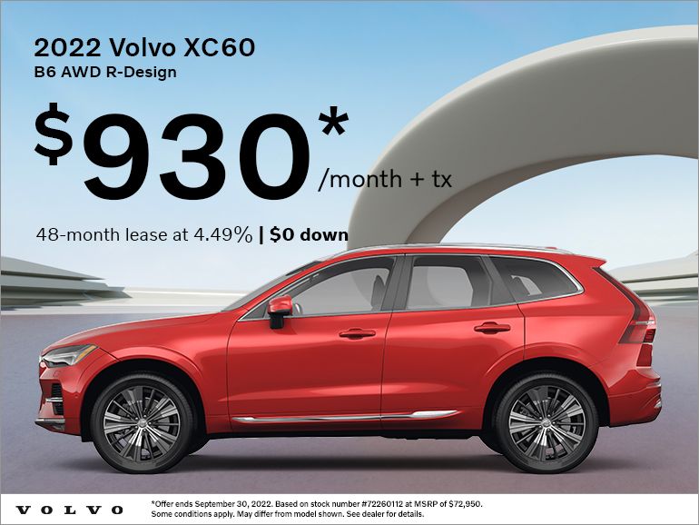 2022 Volvo XC60 B6 AWD R-Design in Pointe-Claire | at Volvo Cars West ...