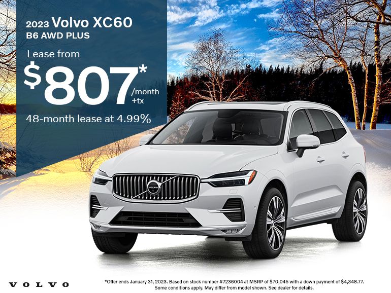 2023 Volvo XC60 B6 AWD Plus in Pointe-Claire | at Volvo Cars West Island