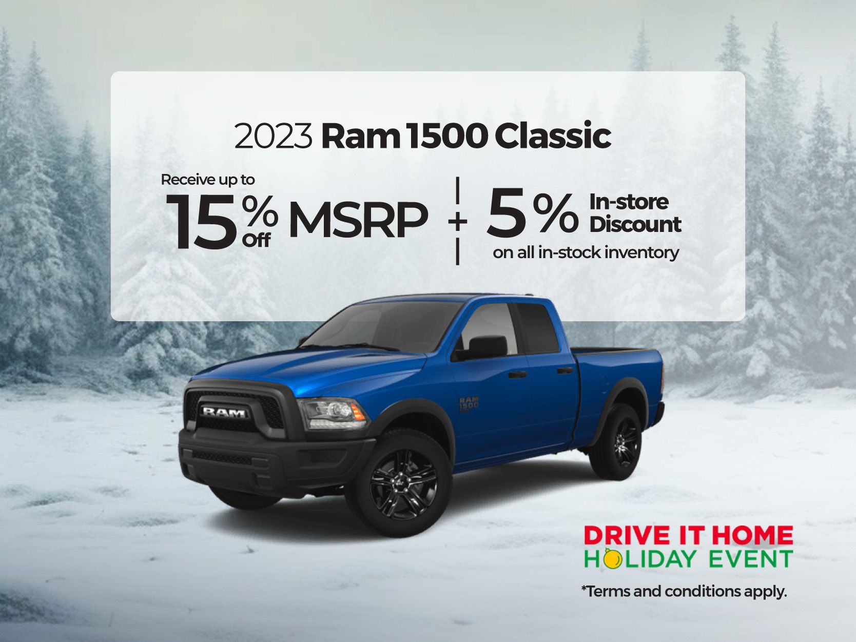 Ram Holiday Sales Event | Cooksville Dodge Chrysler Jeep Ram in Mississauga