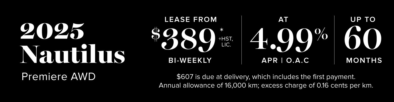 2025 Lincoln NAUTILUS PREMIERE | #NT25047 | Bayfield Lincoln in Barrie