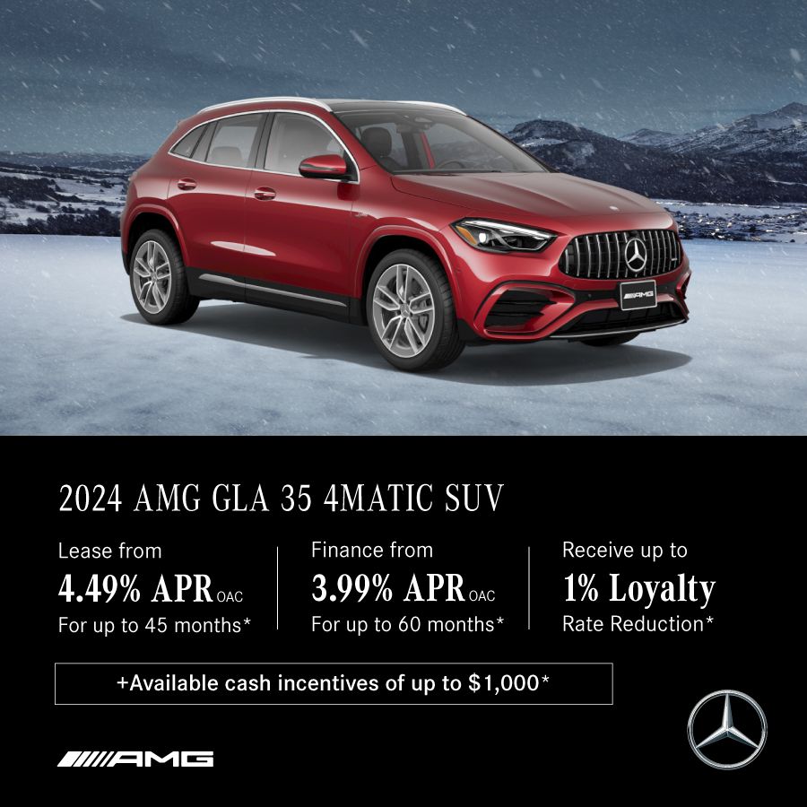 2024 AMG GLA 35 4MATIC SUV - Lease and Finance Offers | Mercedes-Benz ...