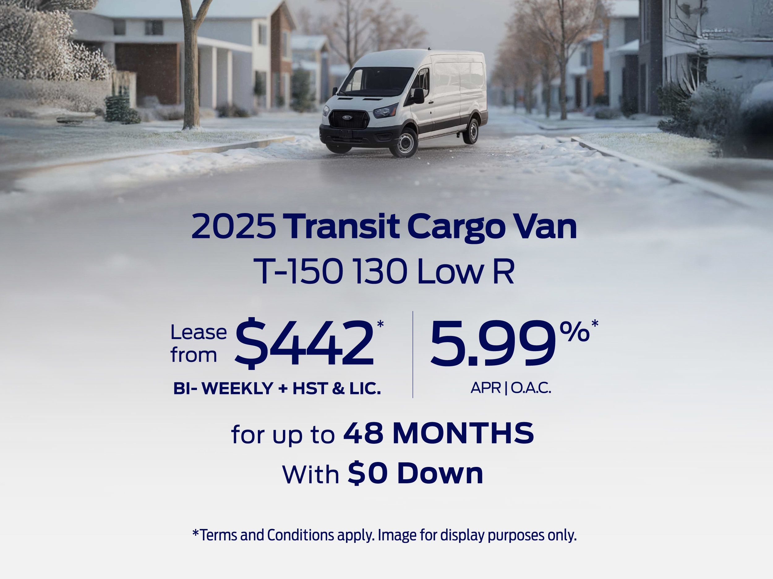 2025 Ford Transit Special Offer | Bayfield Ford in Barrie