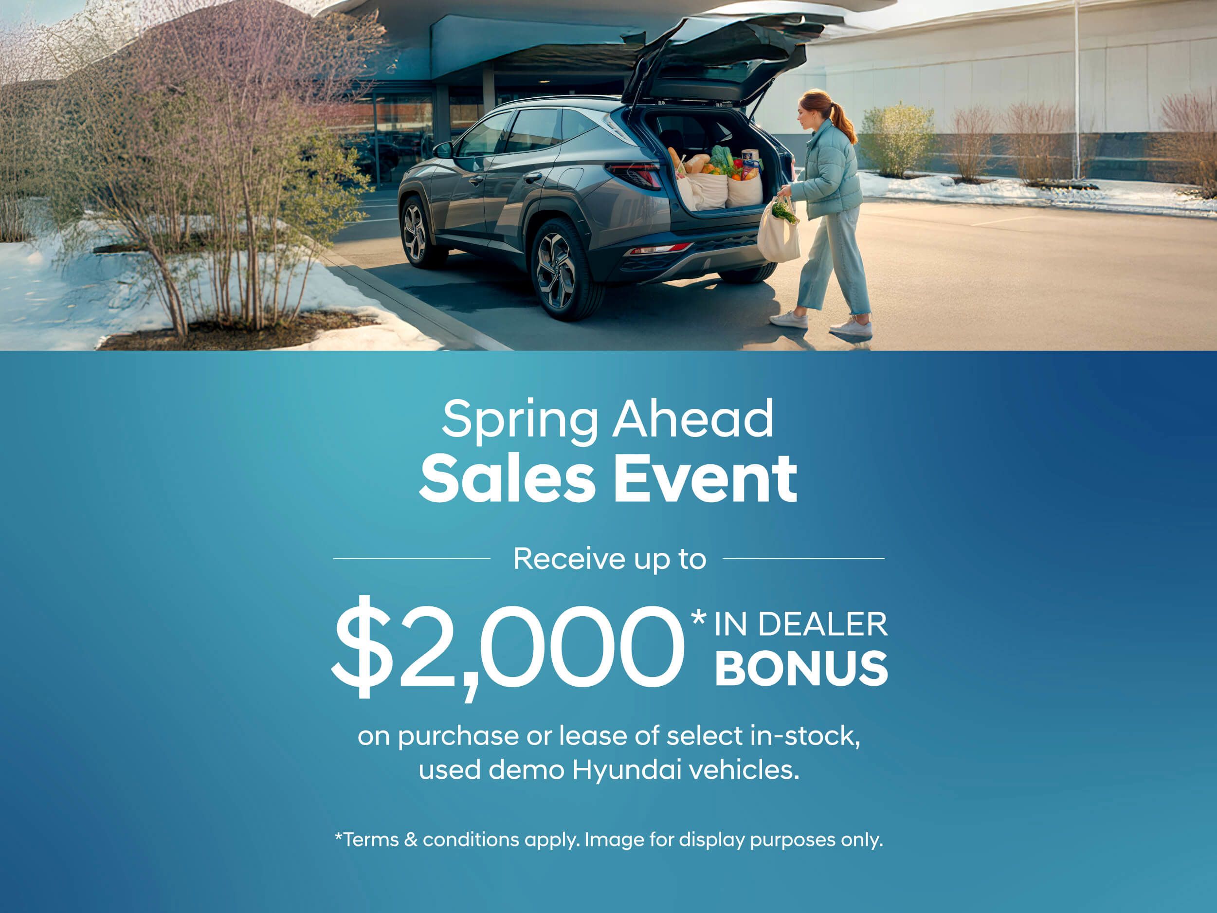 Spring Ahead Demo Event | Cooksville Hyundai of Mississauga in Mississauga
