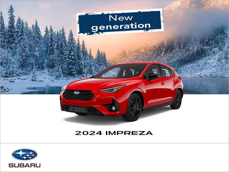 Intégral Subaru in Chicoutimi | The 2024 Subaru Impreza
