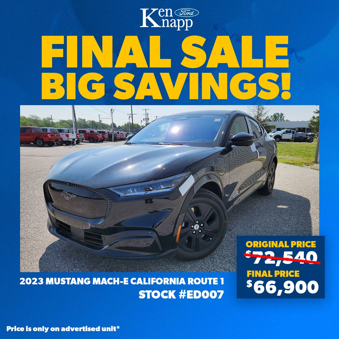 2023 MUSTANG MACH-E CALIFORNIA ROUTE 1 | Ken Knapp Ford in Essex