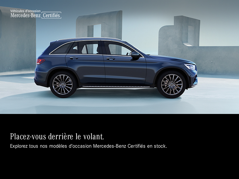 Mercedes-Benz de Sherbrooke | Placez-vous derrière le volant.