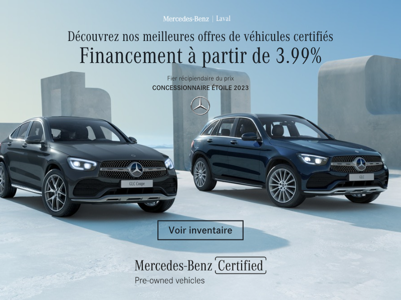 Certifié d'occasion | Mercedes-Benz Laval