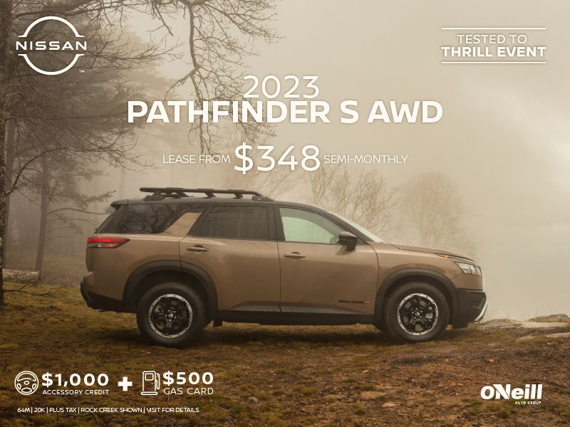 O'Neill Nissan in Mount Pearl | Get the 2023 Pathfinder today!
