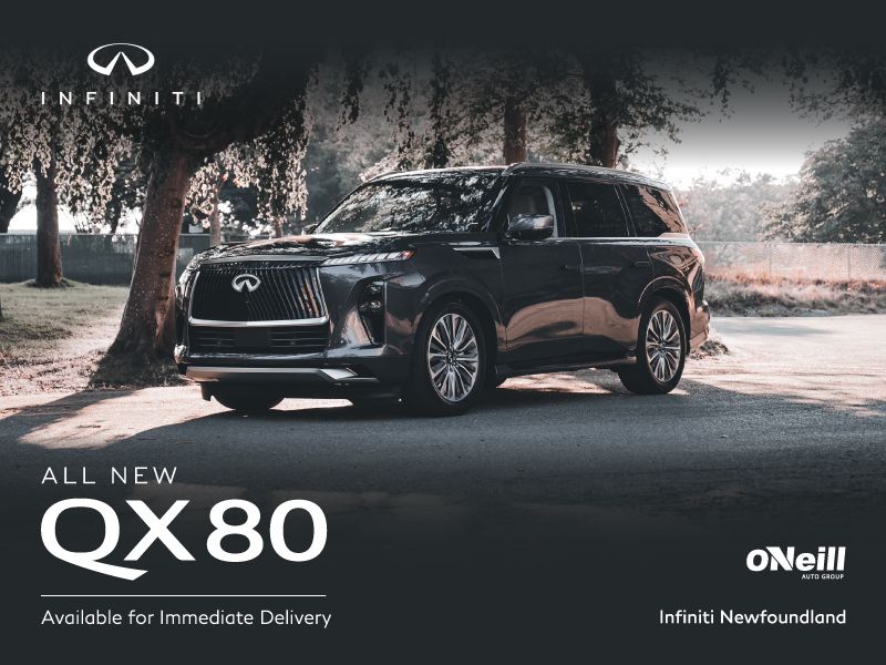 Infiniti of Newfoundland in Mount Pearl | Get the 2025 INFINITI QX80!