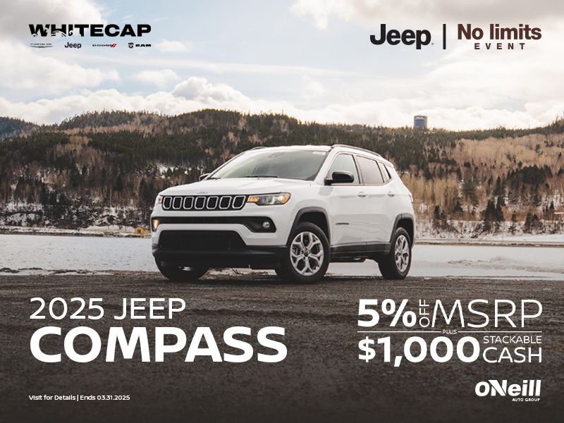 2025 Jeep Compass | Whitecap Chrysler Dodge Jeep Ram Clarenville in ...