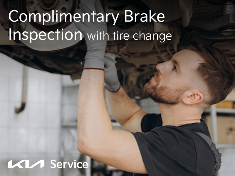 Complimentary Brake Inspection | Trento Kia in North York