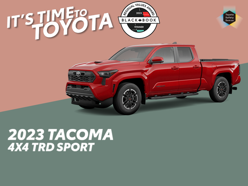2023 Toyota Tacoma - Woodstock NB Toyota Promotion in Hartford
