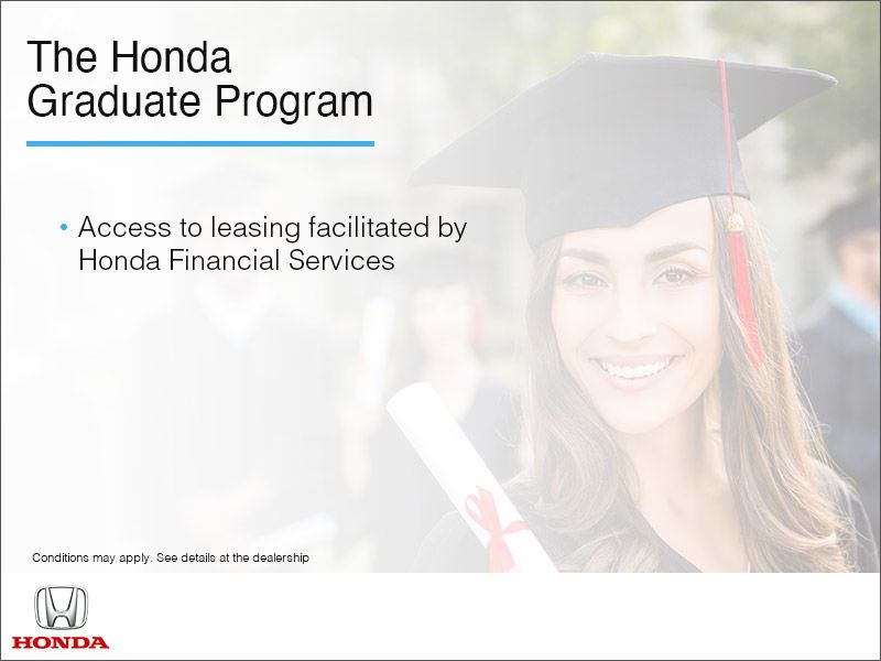 The Honda Graduate Program | Capital Honda in Charlottetown