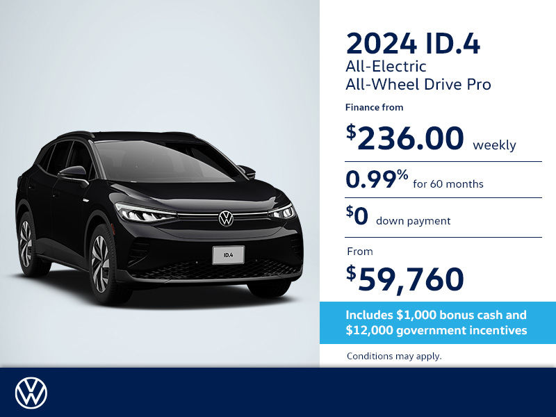 Vw id 4 finance store