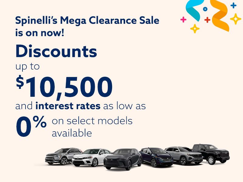 Spinelli's Mega Clearance Sale is on now! | Spinelli Dealerships in the ...