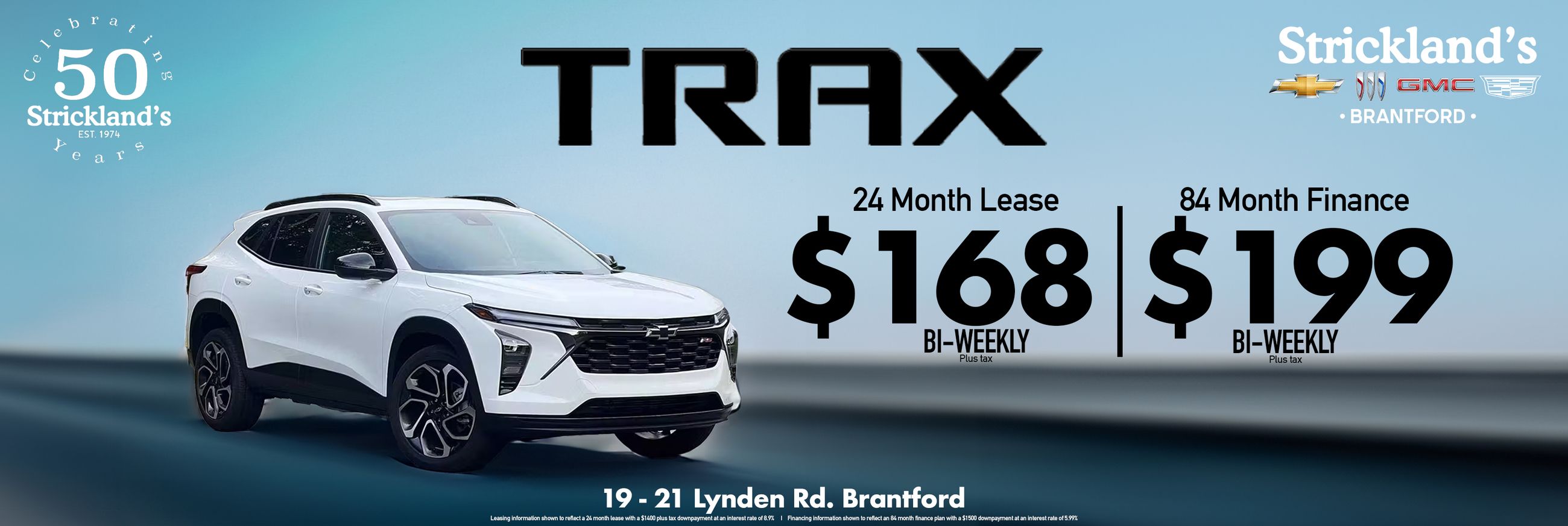 GMC, Chevrolet and Buick Dealership | Strickland's GMC in Brantford