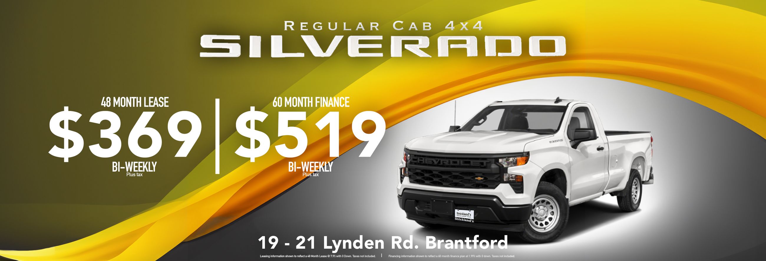 GMC, Chevrolet and Buick Dealership | Strickland's GMC in Brantford