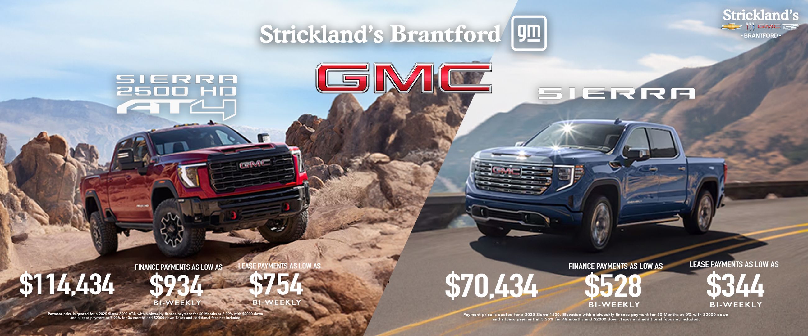 GMC, Chevrolet and Buick Dealership | Strickland's GMC in Brantford