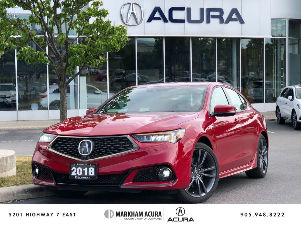 Markham Acura | 2018 Acura TLX 2.4L P-AWS w/Elite Pkg A-Spec | #P4675