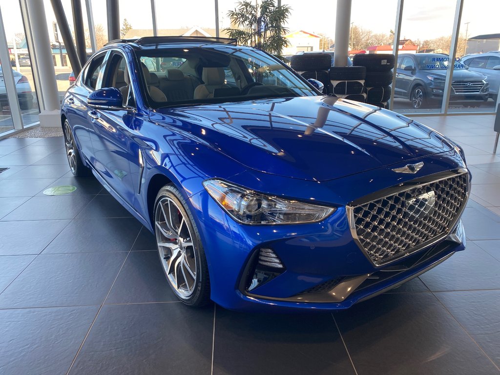 Hyundai of Regina | 2021 GENESIS G70 3.3T Prestige AWD | #4G3718