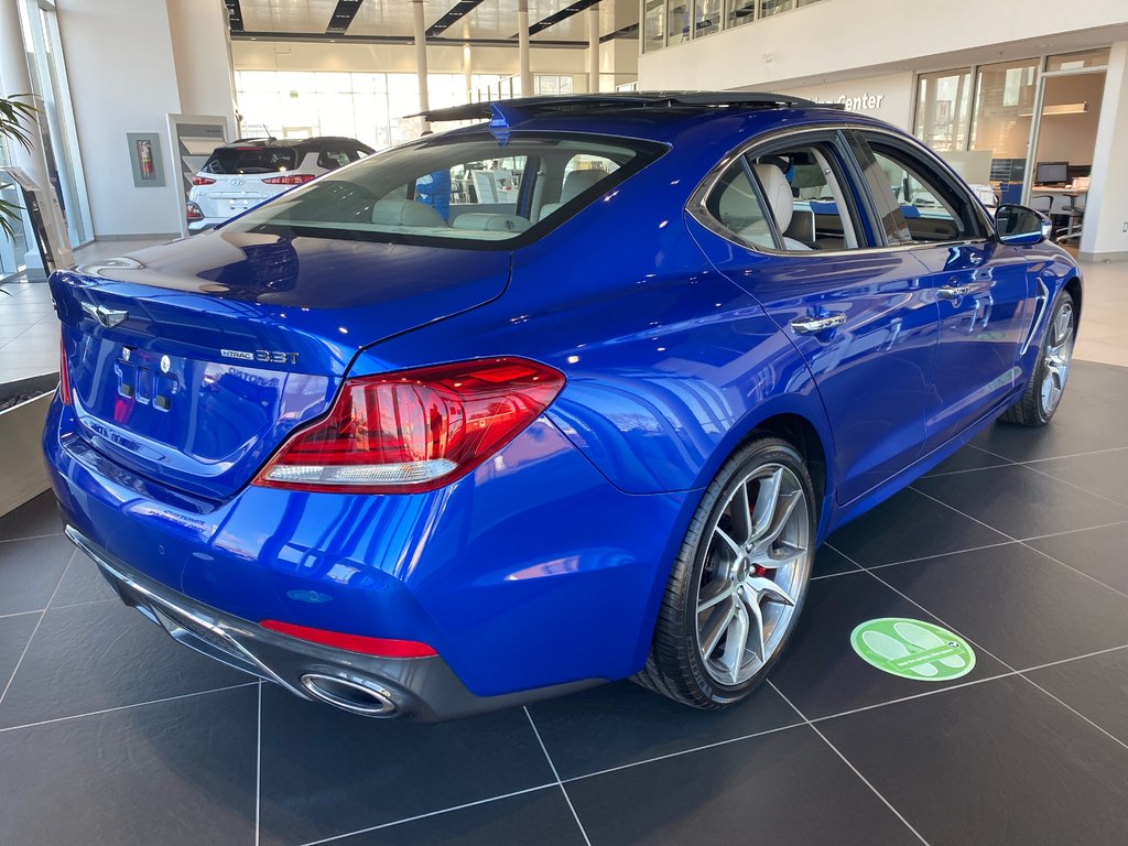 Hyundai of Regina | 2021 GENESIS G70 3.3T Prestige AWD | #4G3718