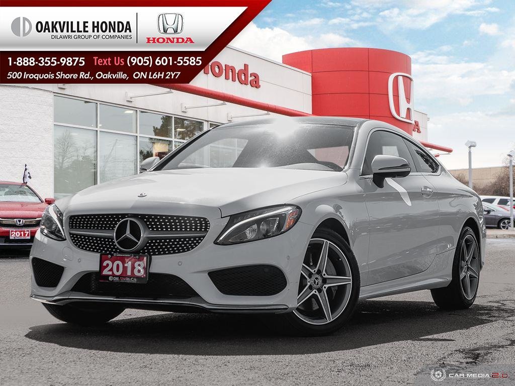Oakville Honda | 2018 Mercedes-Benz C300 4MATIC Coupe | #P3849