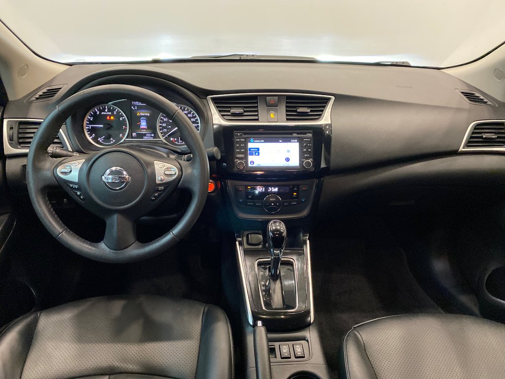 Hyundai of Regina | 2016 Nissan Sentra SL Leather Interior,Rear View ...