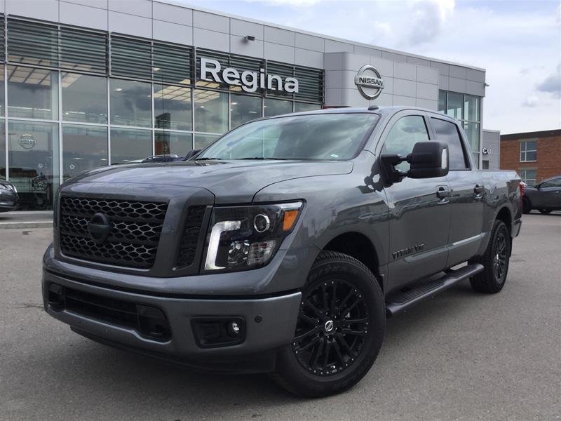 Regina Nissan | 2019 Nissan Titan Crew Cab SV Midnight Edition