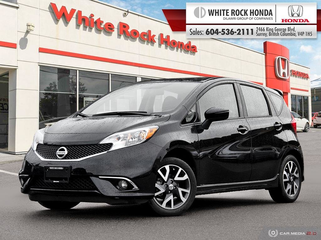 White Rock Honda | 2016 Nissan Versa Note SR | #BY6482