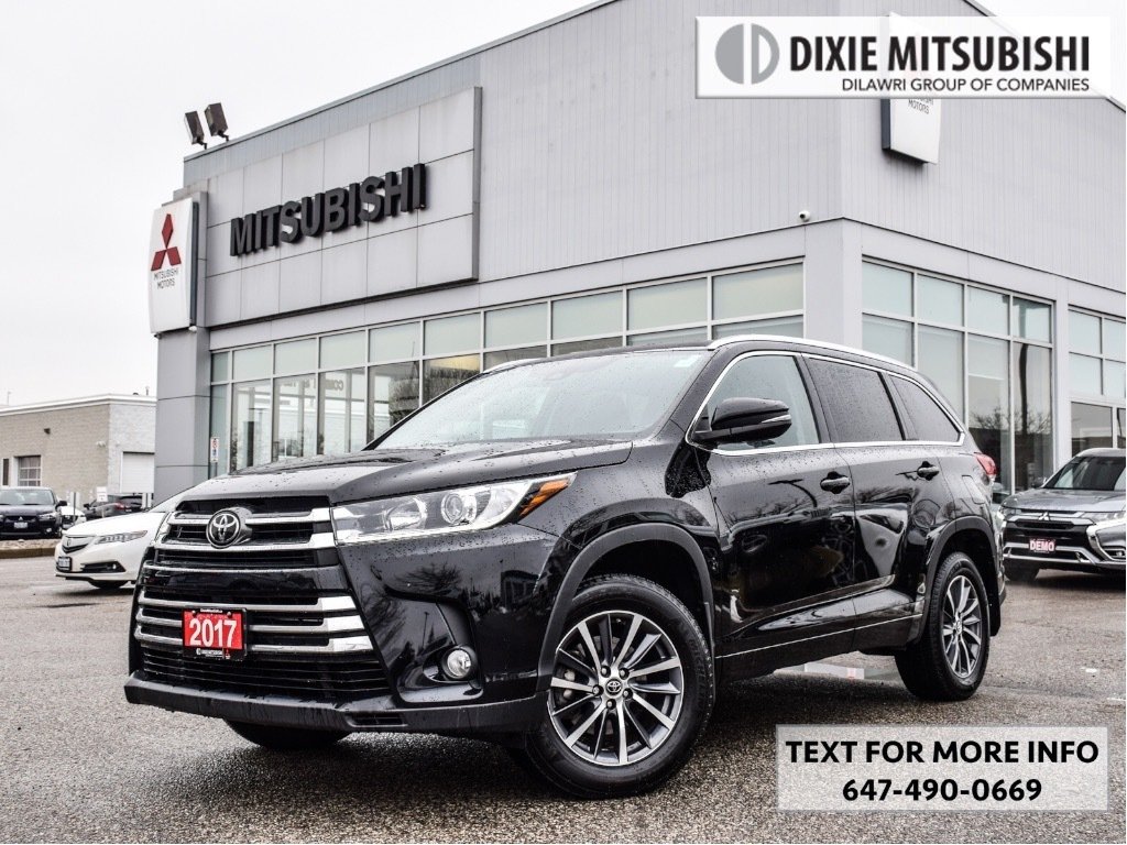 Dixie Mitsubishi | 2017 Toyota Highlander XLE AWD in Mississauga