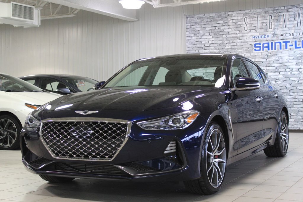 Saint-Laurent Hyundai | 2020 GENESIS G70 3.3T PRESTIGE AWD /TOIT/CUIR ...