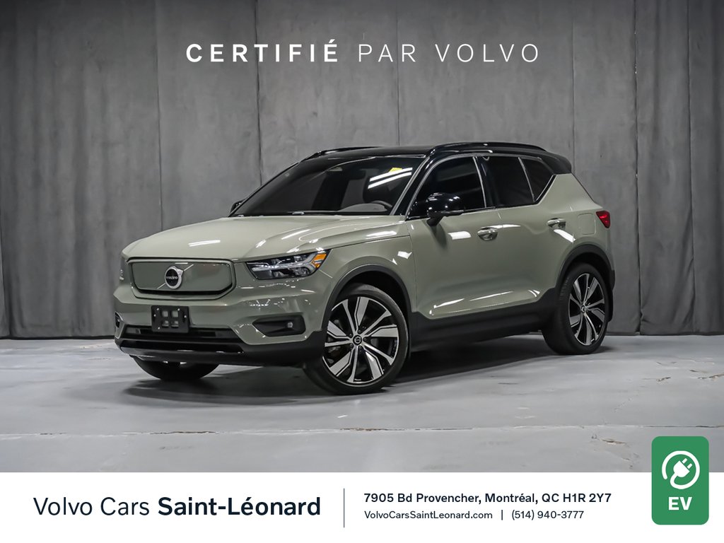 2021 Volvo XC40 Recharge Pure Electric ADVANCED CLIMATE HARMAN | #OV ...