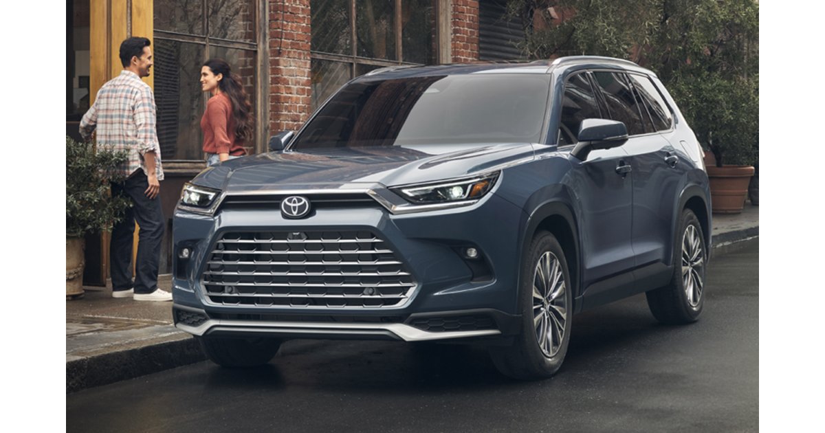 Woodland Toyota | Le VUS haut de gamme Toyota Grand Highlander 2024 ...