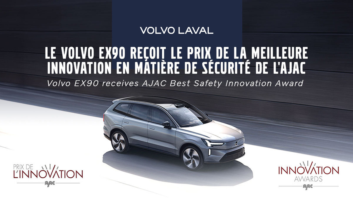Volvo EX90: AJAC Award-Winning Innovation for Safety 2024