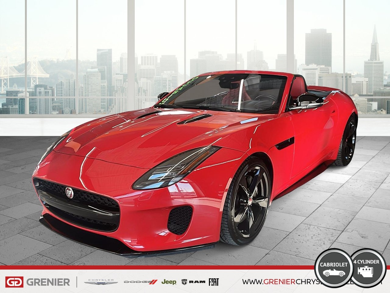Jaguar F-TYPE 2018 usagée de 41 485 km à vendre chez Otogo
