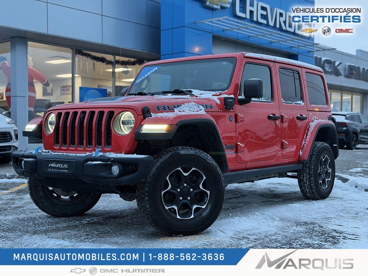 Jeep Wrangler Unlimited 2021 usagé de 65 521 km à vendre chez Otogo