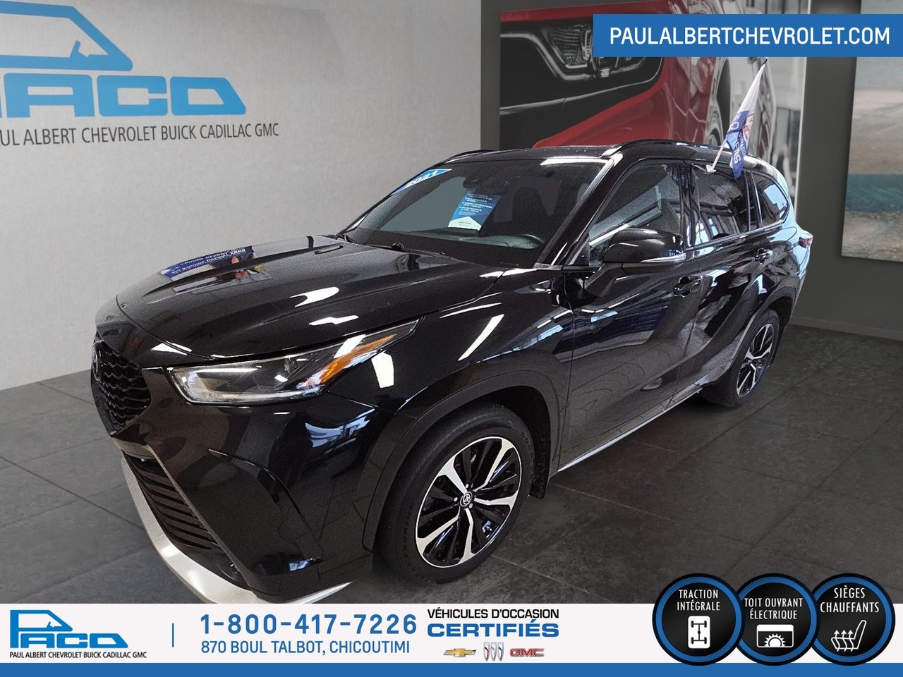 Used 2021 Toyota Highlander with 84,043 km for sale at Otogo