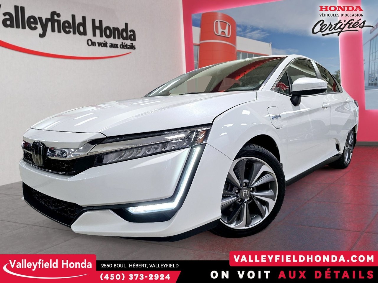 Honda Clarity 2020 usagée de 52 145 km à vendre chez Otogo