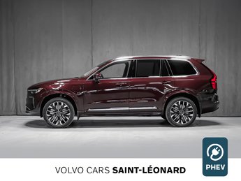 The new Volvo XC90 2025.5 MULBERRY RED METALLIC - Pictures