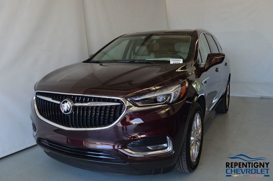 New 2018 Buick Enclave Essence, AWD, Automatique Black Cherry Metallic ...