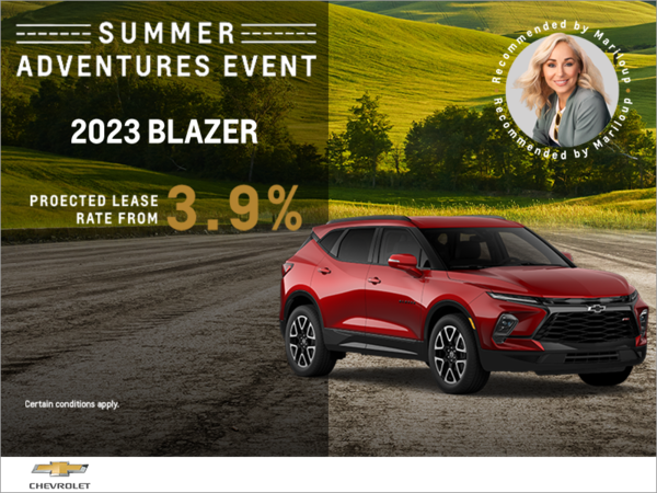 The 2024 Chevrolet Blazer RS in Sorel-Tracy | GM Paillé Sorel-Tracy