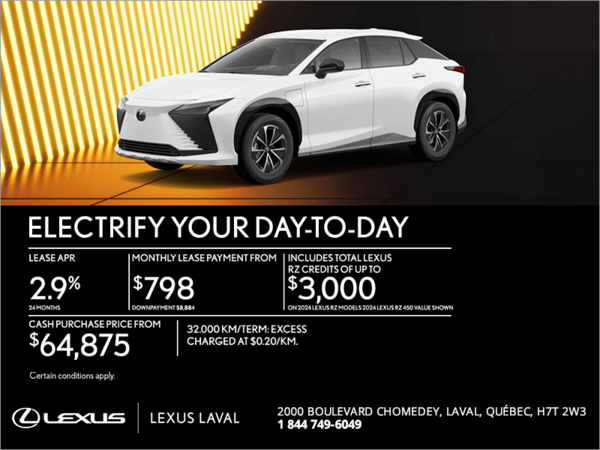 Lexus Laval | Special Offers