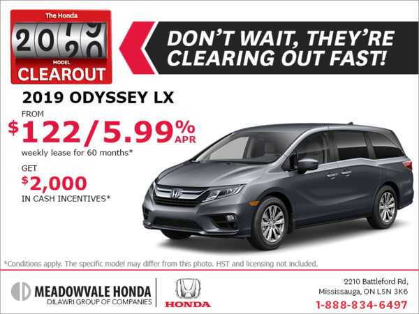 Meadowvale Honda | Special Offers