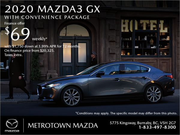 Metrotown Mazda | Special Offers in Burnaby