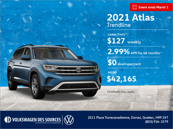 Volkswagen des Sources | Special Offers in Dorval