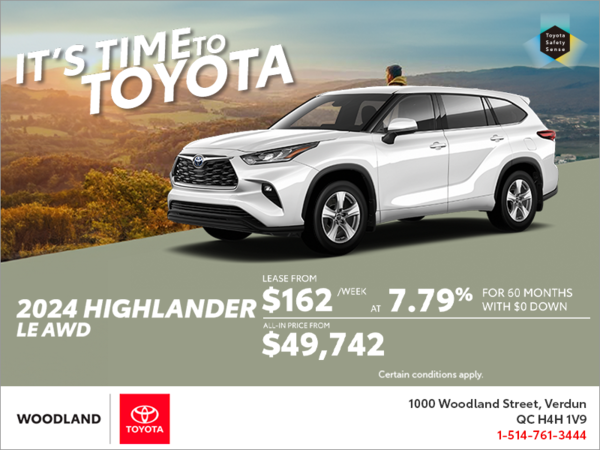 Woodland Toyota | Special Offers in Verdun